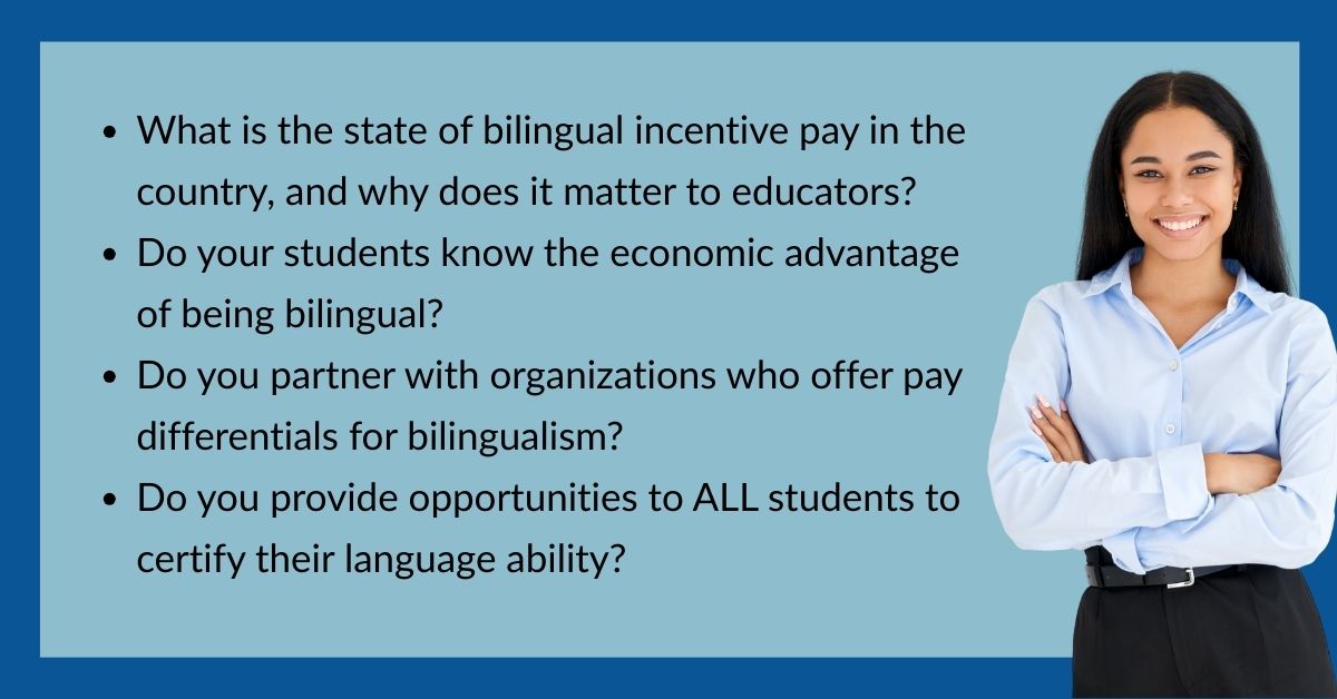 Bilingual Incentive Pay and What It Means for Your Students - LTI Blog