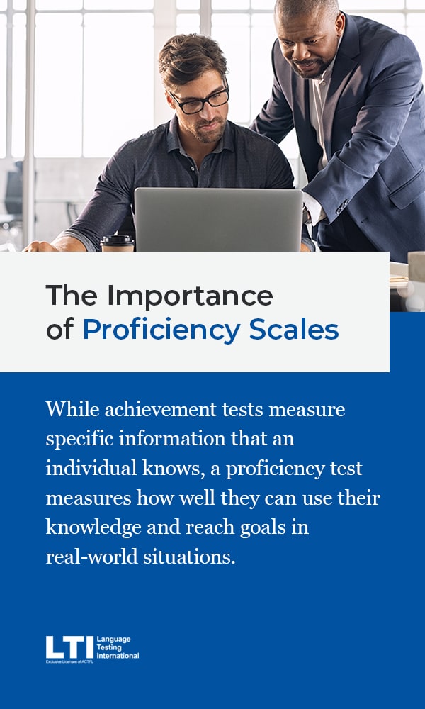 Proficiency Scale