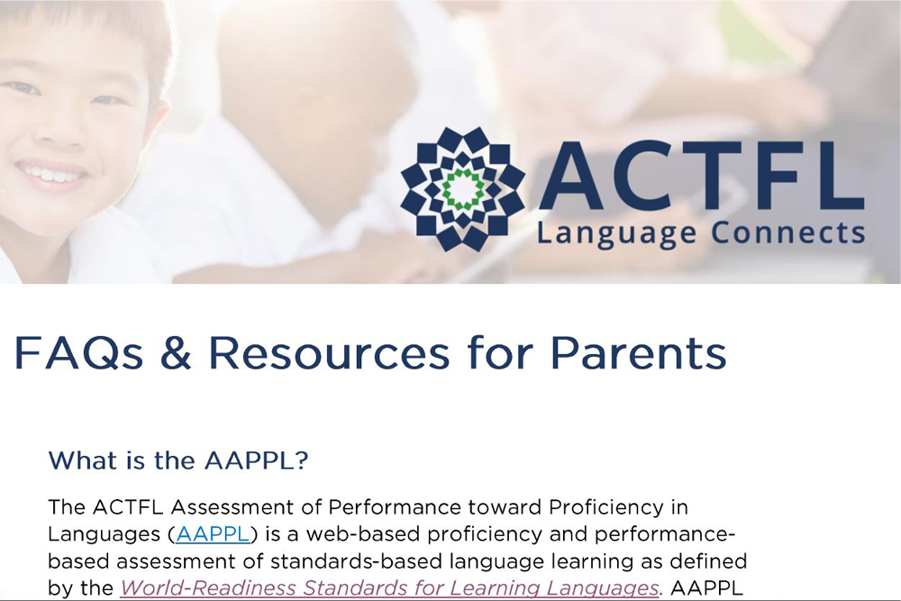 AAPPL Info and Resources | Language Testing International